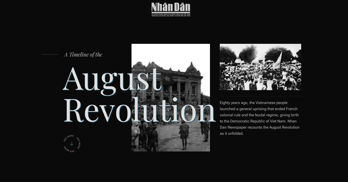 A Timeline of the August Revolution